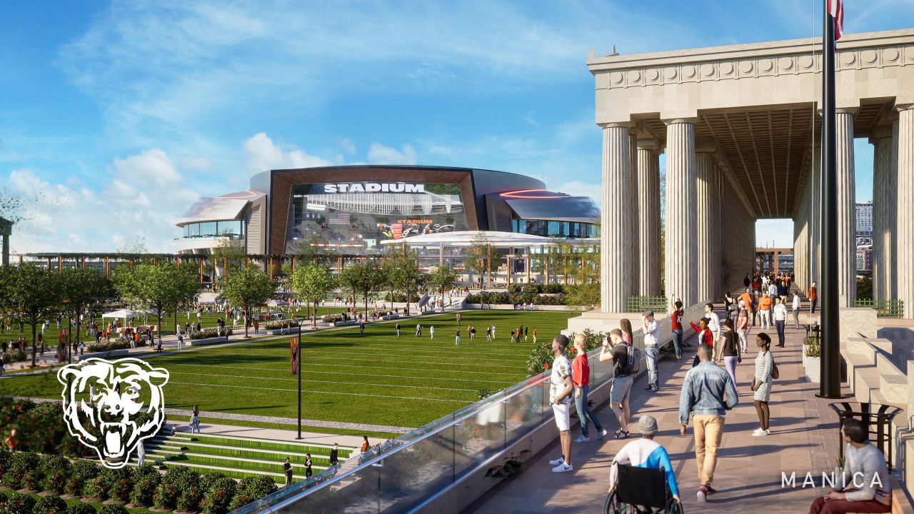 Chicago Bears' Arlington Heights Stadium Plans Include Youth Sports ...