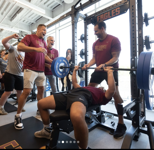 NFL Star Rob Gronkowski Unveils $50 Million High School Training ...