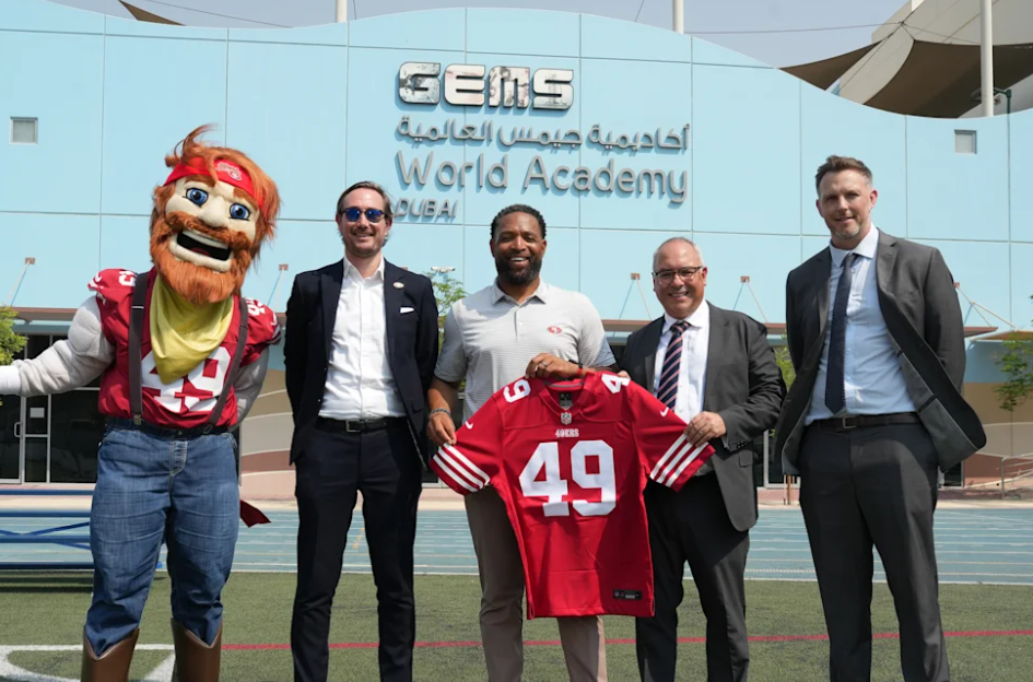 49ers Bring Flag Football Into UAE School Curricula Through GEMS ...
