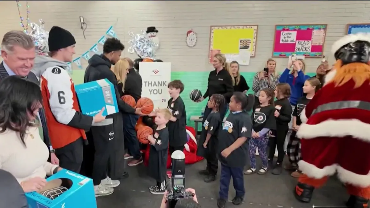 Sixers and Flyers Donate $15,000 in Sports Equipment to Philadelphia ...