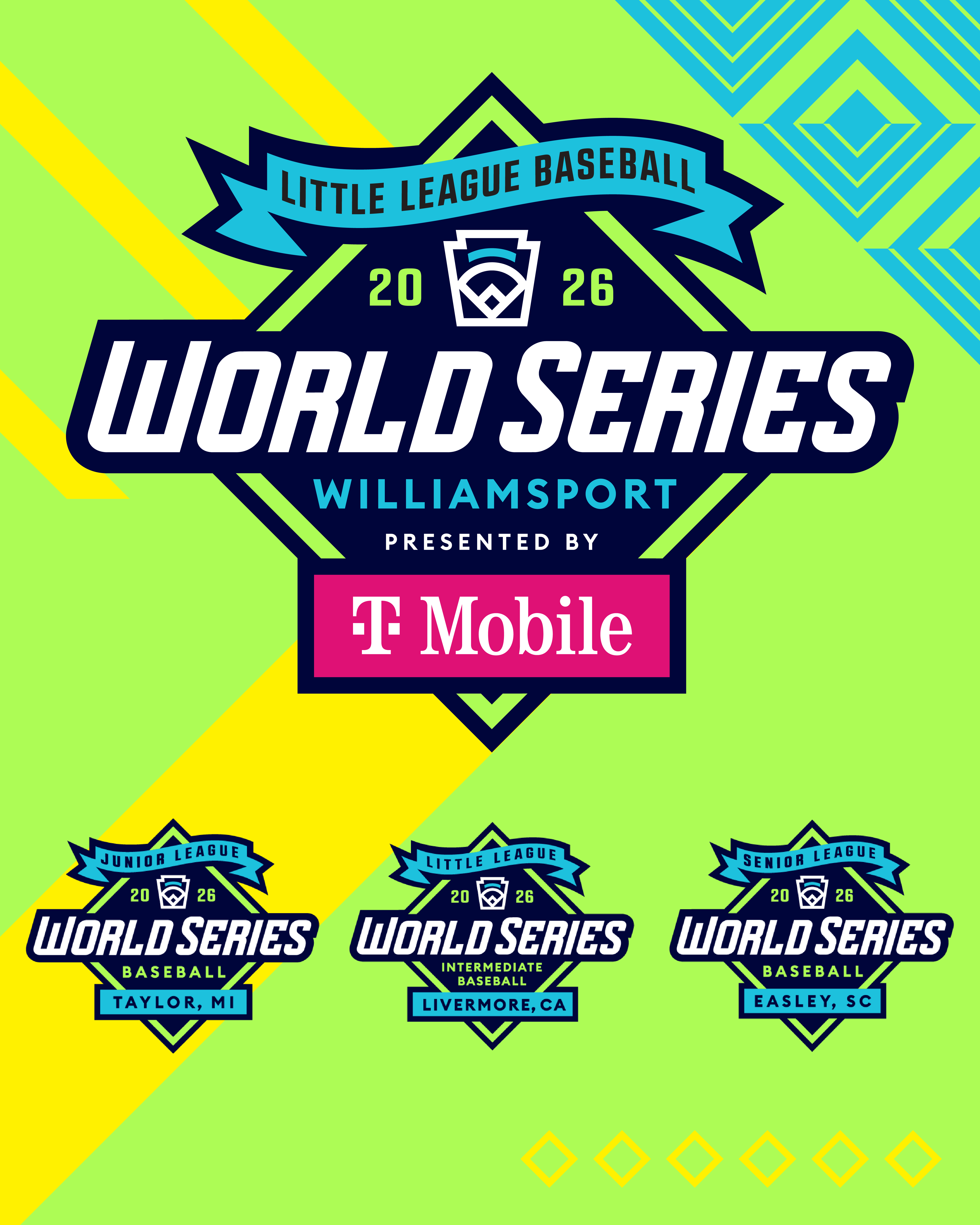Little League Unveils 2026 World Series Logos with T-Mobile and DICK'S ...